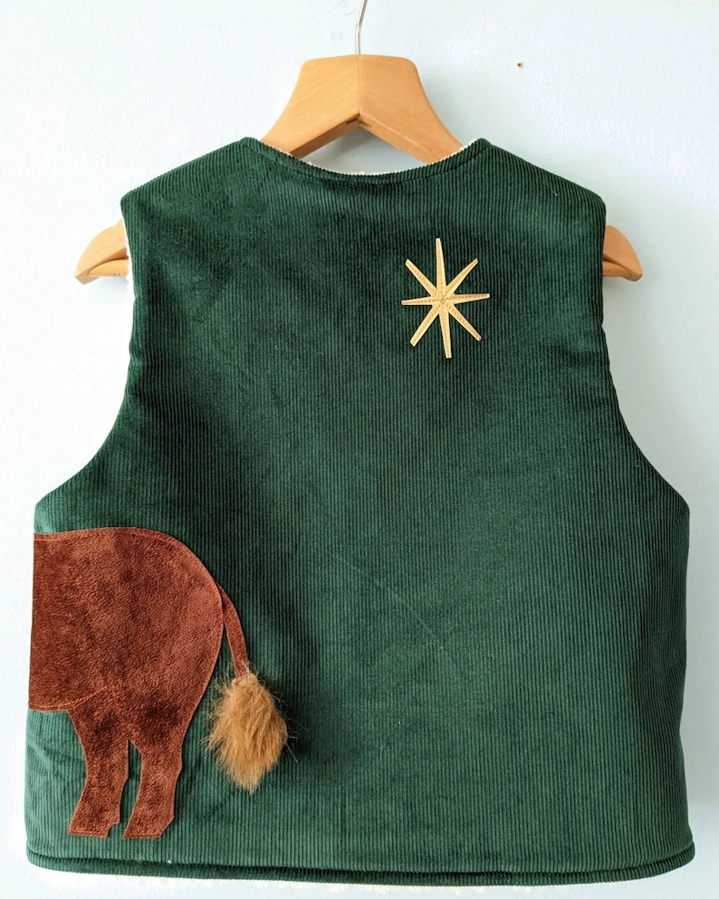 Hamish the Highland Cow Waistcoat - Etsy UK