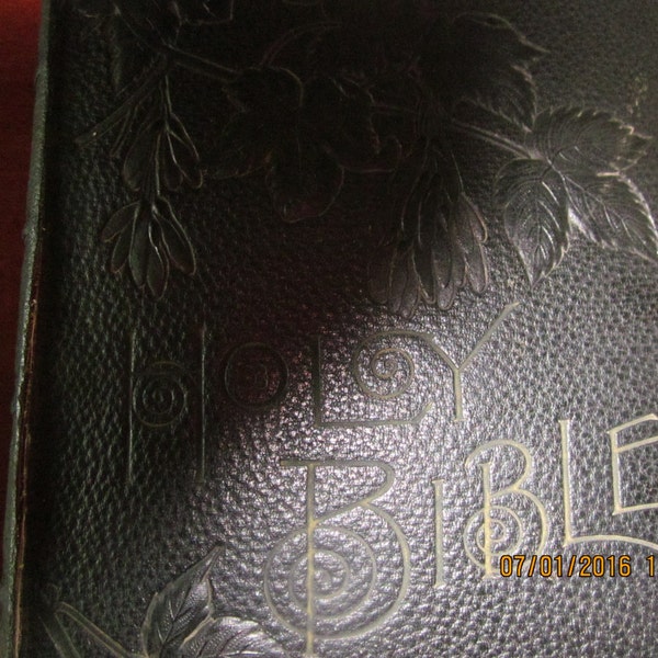 Large Family Bible - Etsy