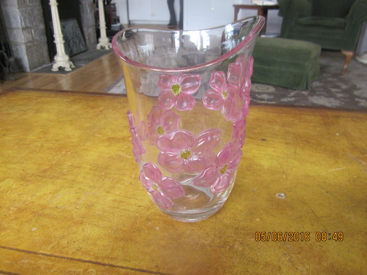 Pink Dogwood Vase - Etsy