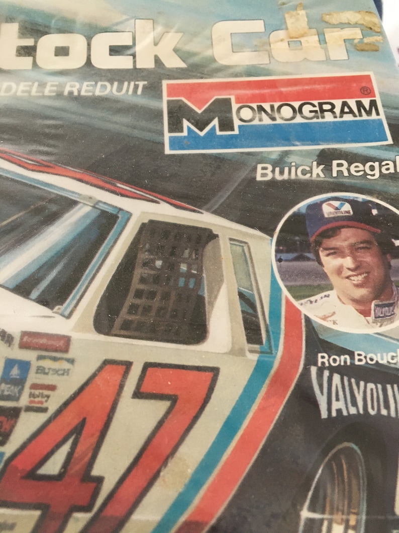 Valvoline Stock Car Model Car Kit Ron Bouchard Buick Regal - Etsy