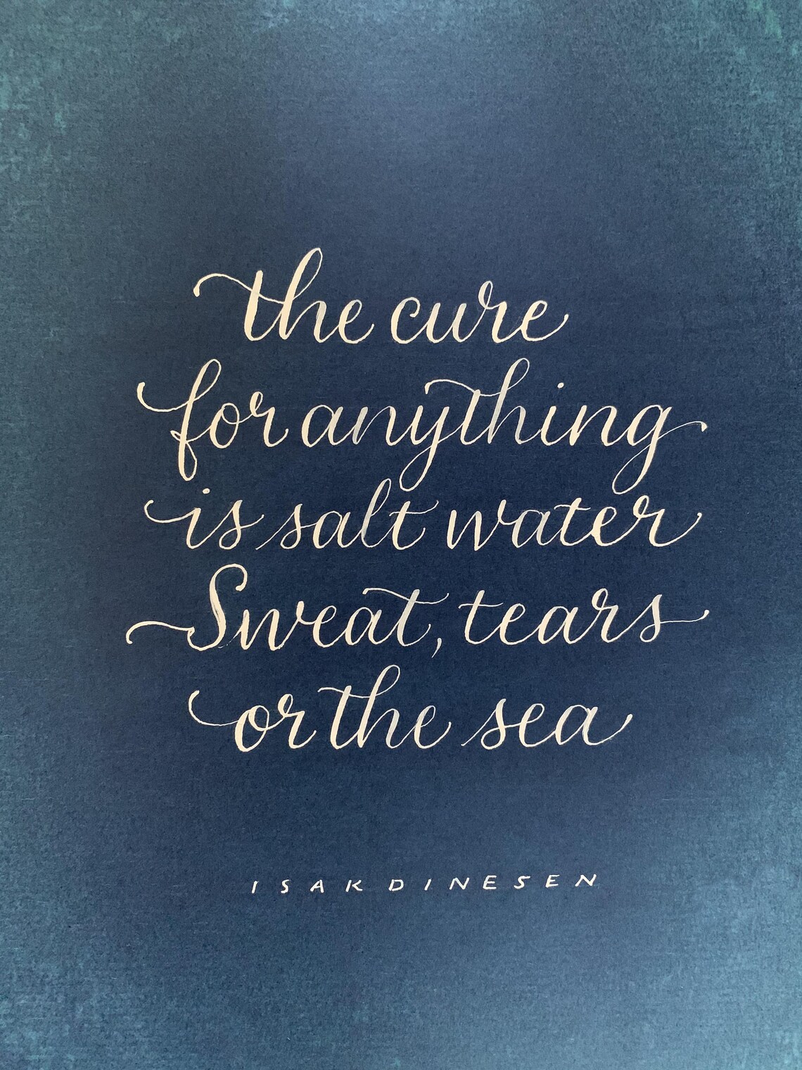 Sea Quotes Isak Dinesen Calligraphy Quotes Motivational Quote ...
