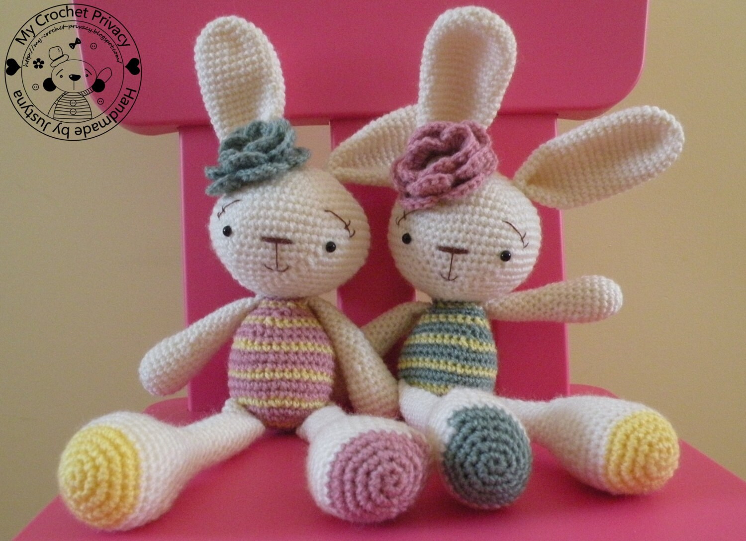 Crochet Pattern - the Spring Bunny - Etsy
