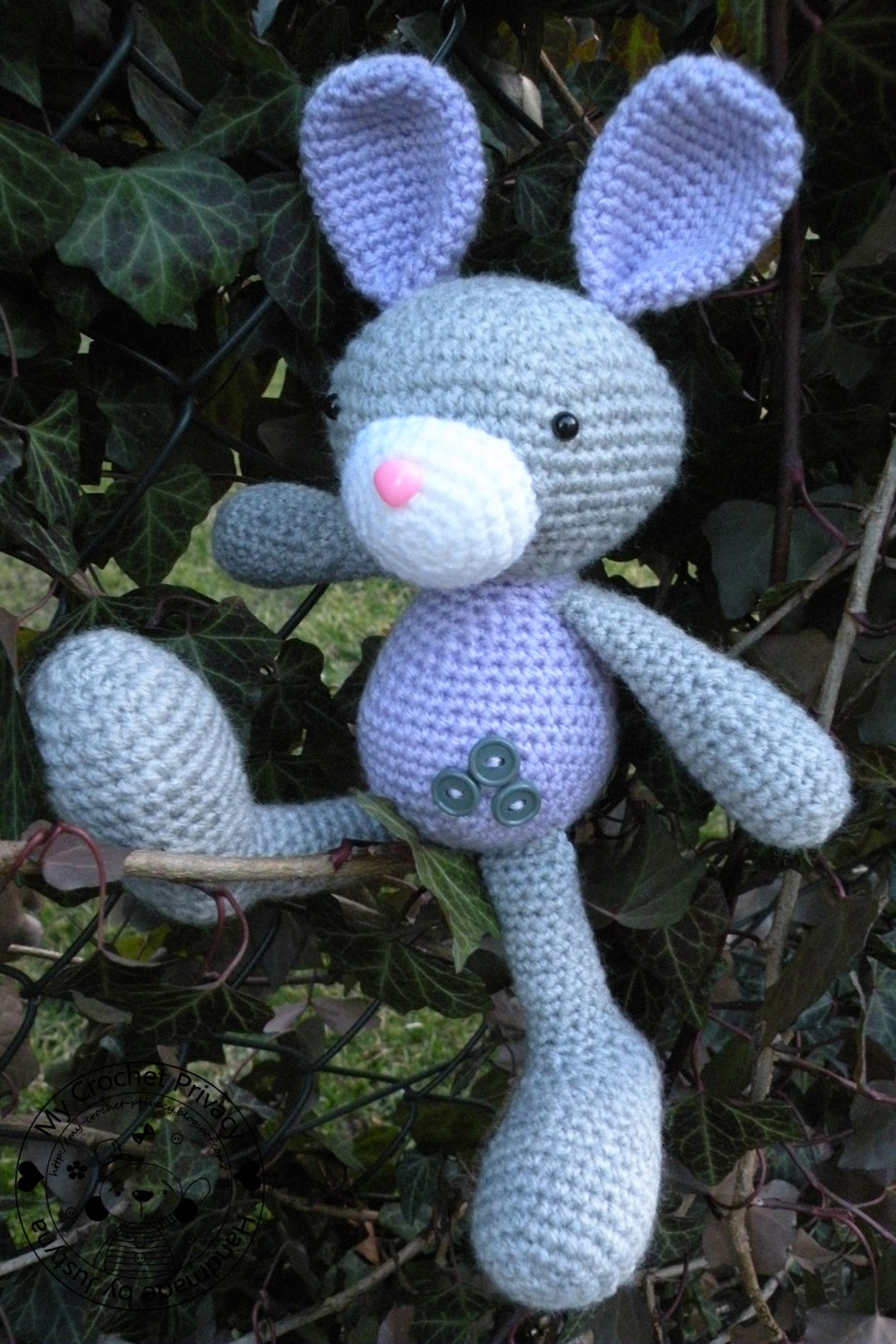Crochet Pattern - Flubber the Bunny - Etsy