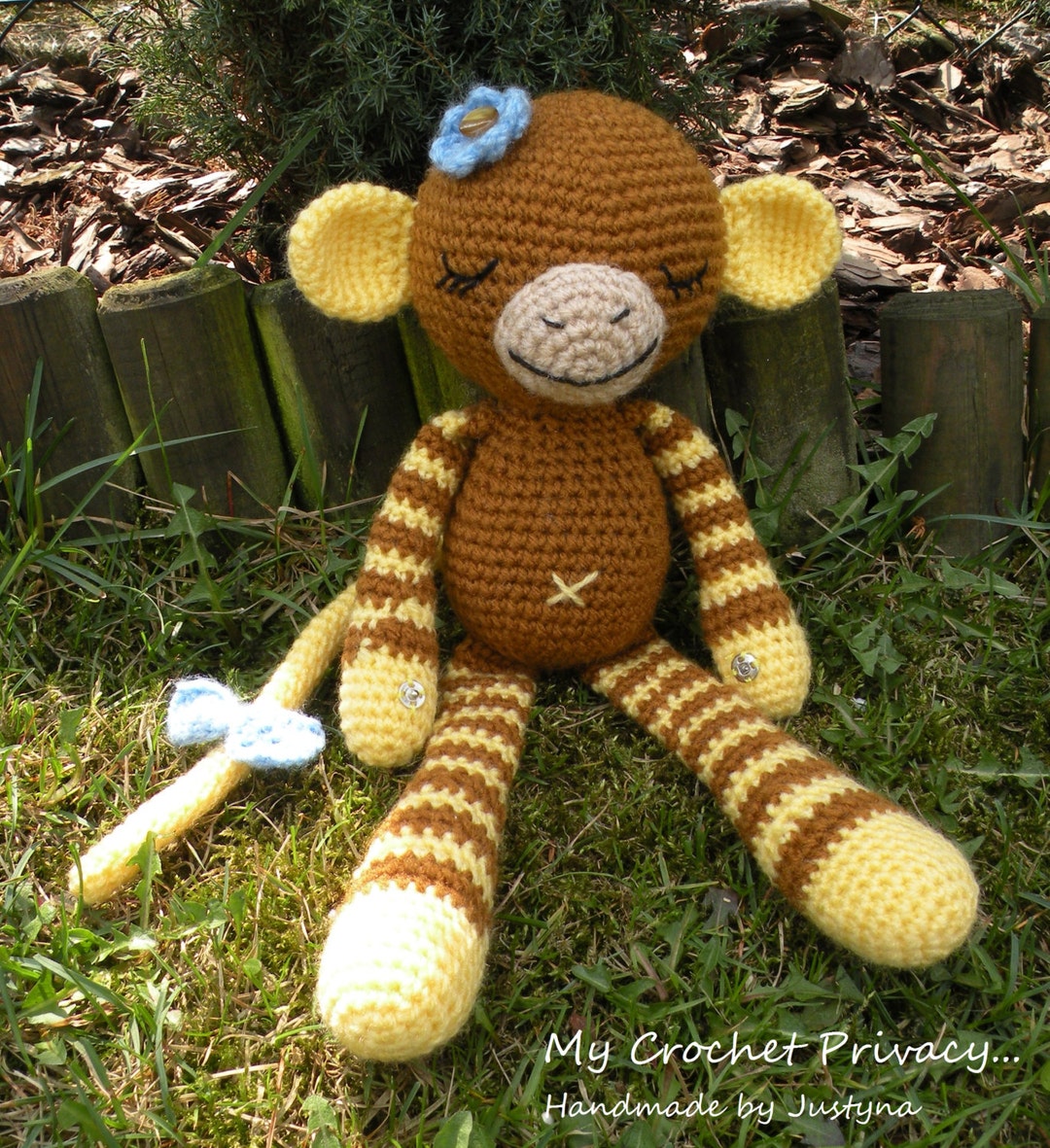 Crochet Pattern - Keiki the Monkey Girl - Etsy