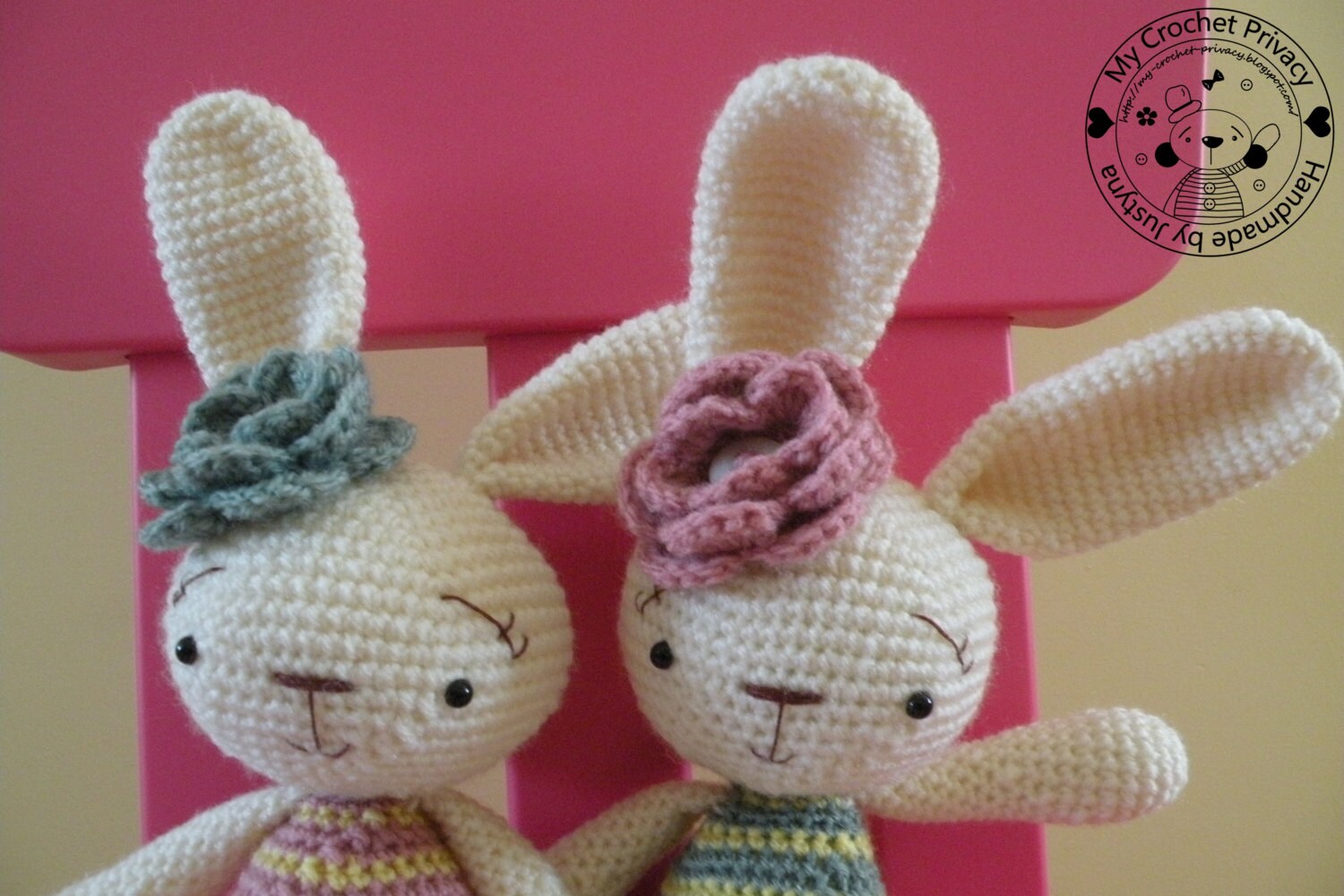 Crochet Pattern - the Spring Bunny - Etsy