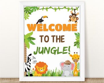 Jungle signs | Etsy