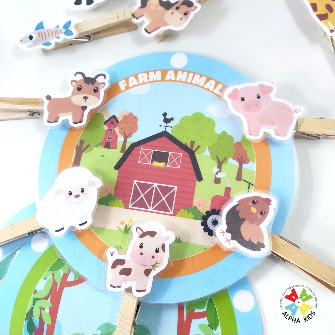 Printable Short the Animals Activity, Match the Animal Activity ...