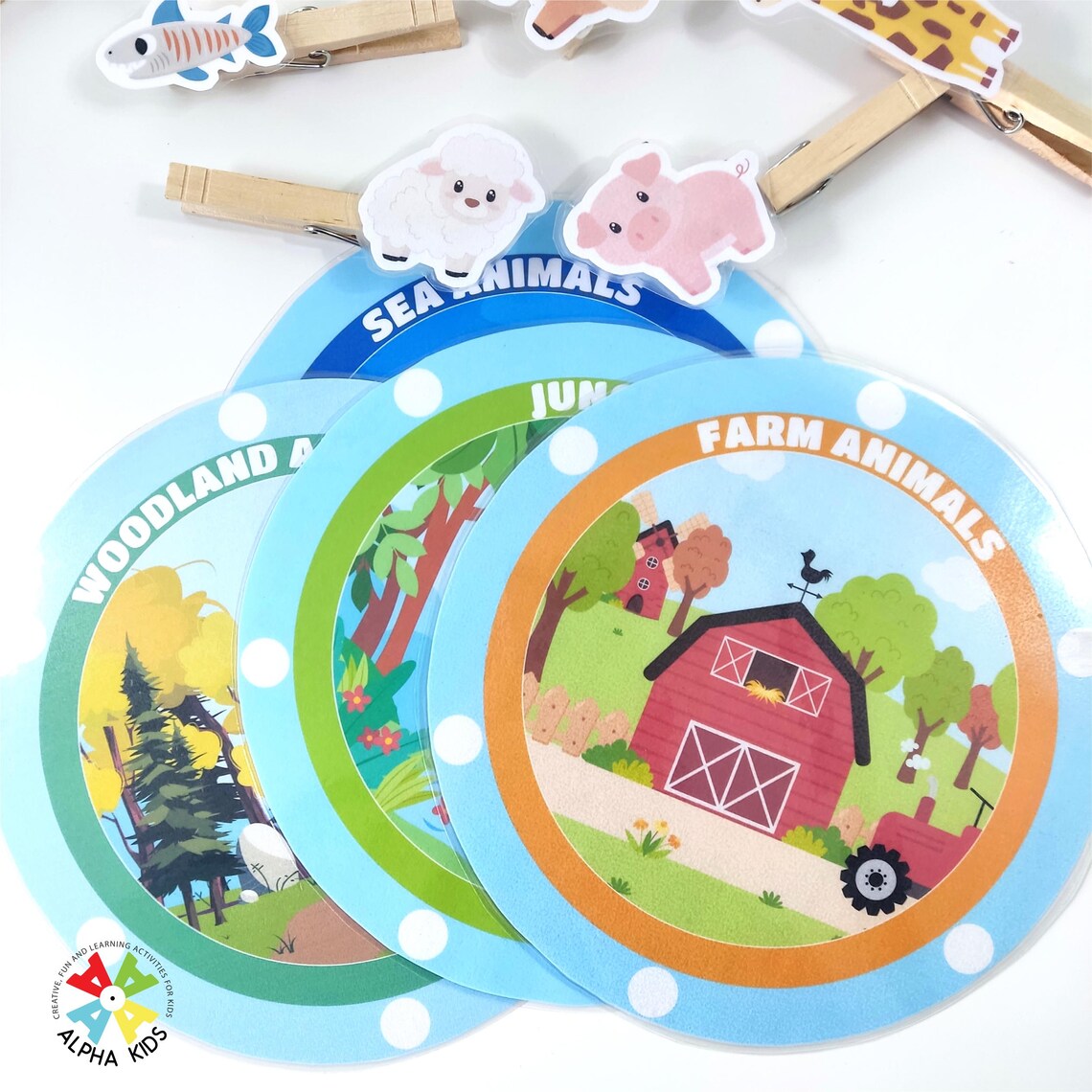 Printable Short the Animals Activity, Match the Animal Activity ...