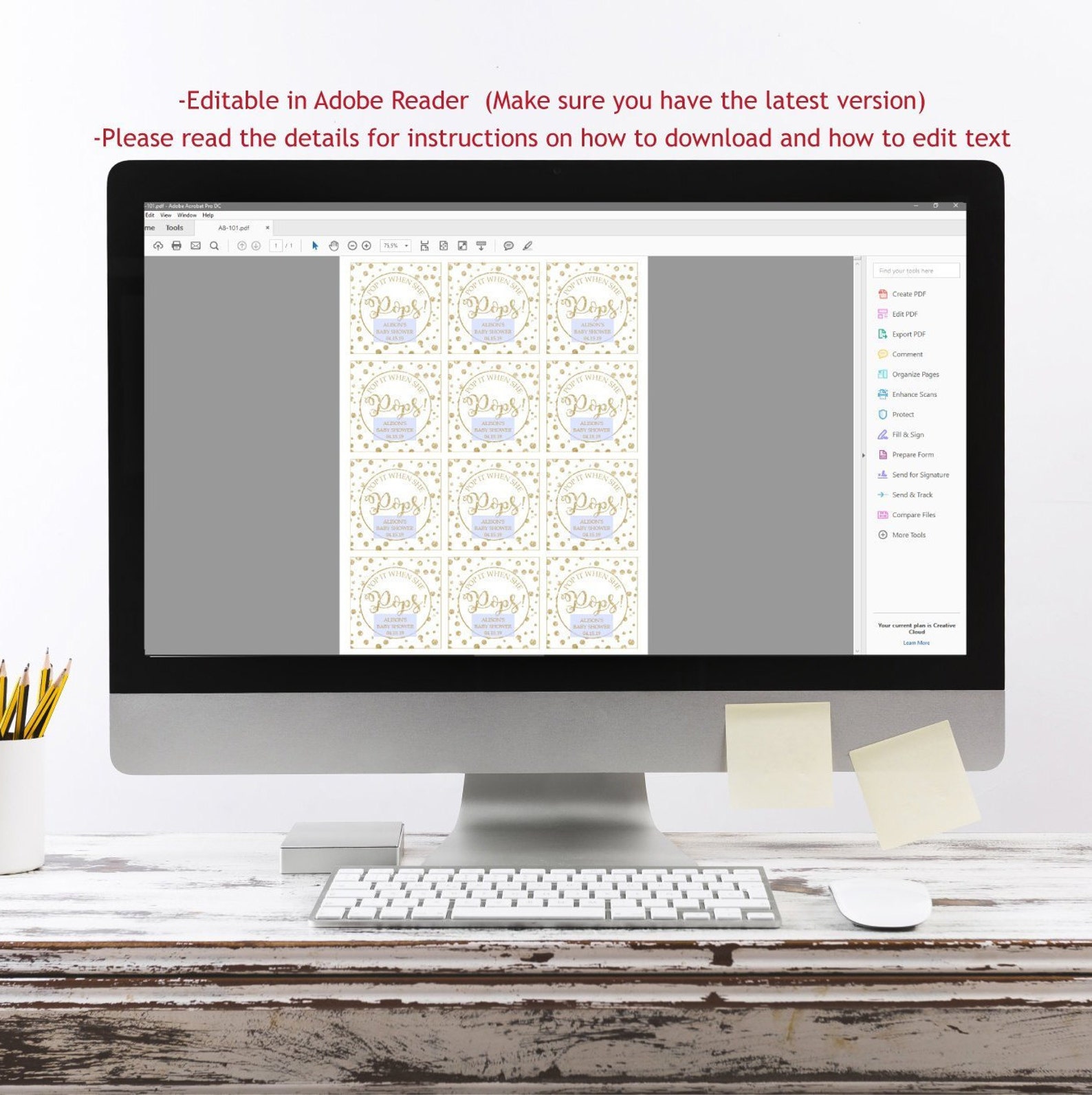 EDITABLE Christmas Printable Gift Tags Christmas Labels - Etsy