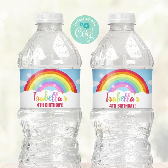 Printable Rainbow themed party Digital download RAI-1 INSTANT DOWNLOAD ...