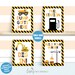 Printable Construction Table Sign Bundle, Gift Table Sign, Dig in Sign ...