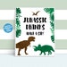 Printable Dinosaurs Birthday Drinks Table Sign Dinosaurs - Etsy