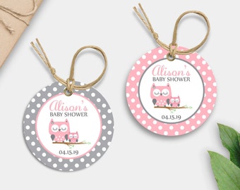 Owl Favor Tags | Etsy