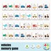 Printable Memory Game Cards, Transportation Matching Cards, Vehicles ...