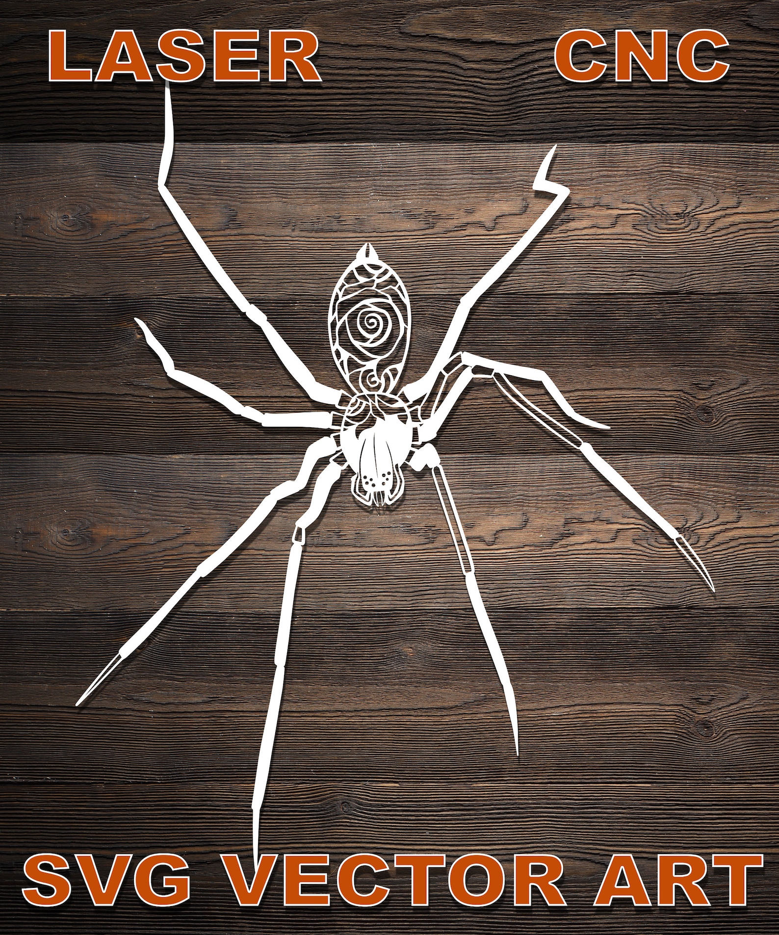 Rose Spider Mandala SVG File - Laser, CNC, Cricut, Xtool, Diode, Fiber ...