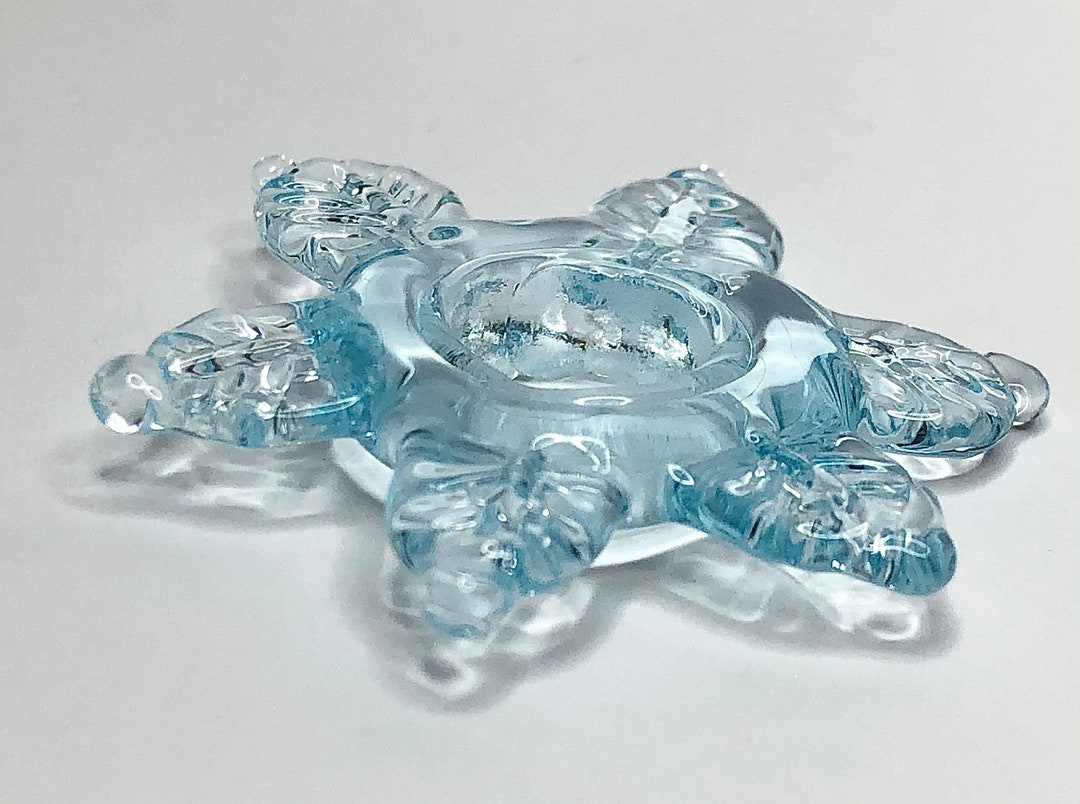 Flat Flower Aqua Snowflake - Etsy