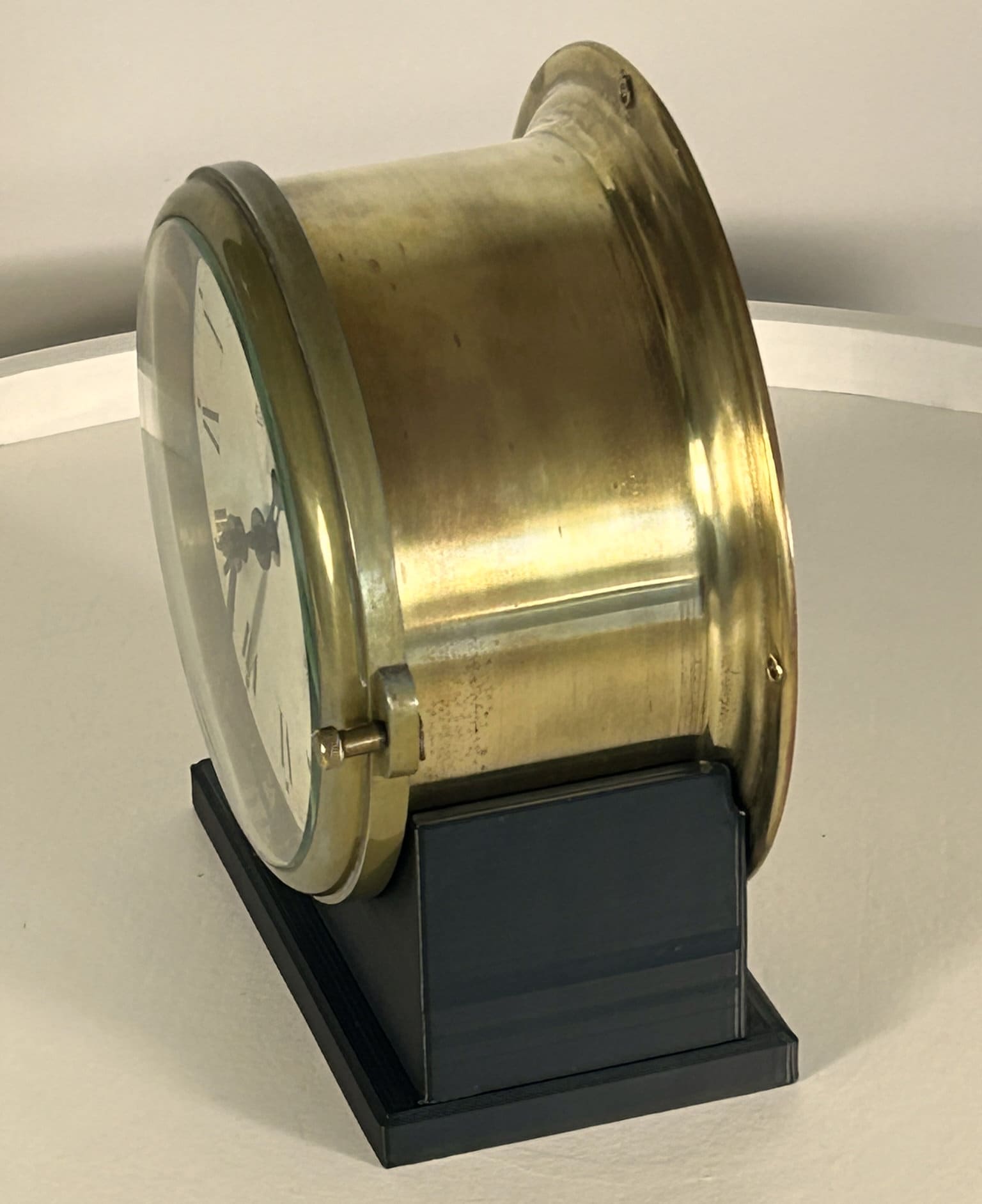 Schatz Brass German Ships Bell Clock 6 Diameter - Etsy