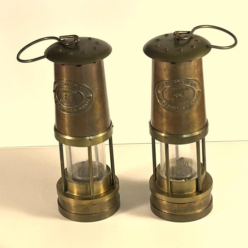 Miners Lamp - Etsy