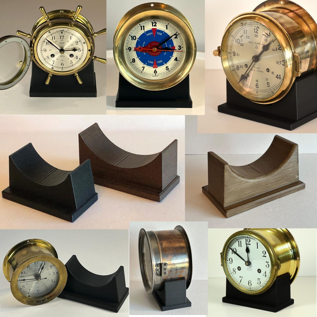 Ships Clock Base Custom Sizes - Etsy