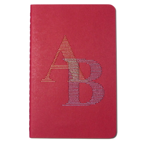 Embroidered Notebook - Etsy