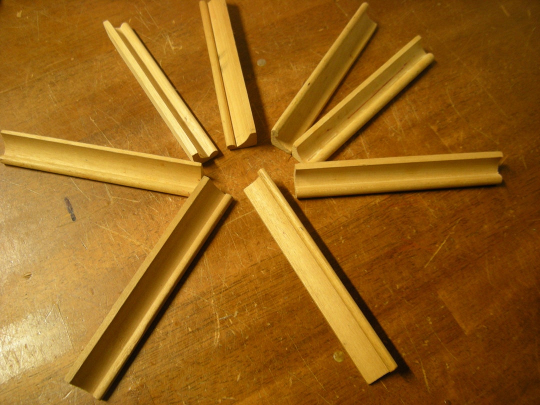 1 Scrabble Rack-stand-wood Racks-original Scrabble-replacement-supplies ...