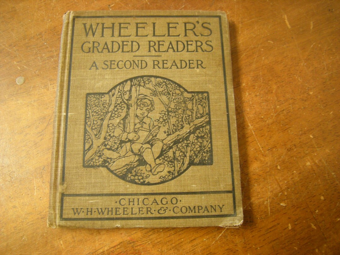 Antique School Book-wheeler's Second Reader-copyright 1903-by Gail ...