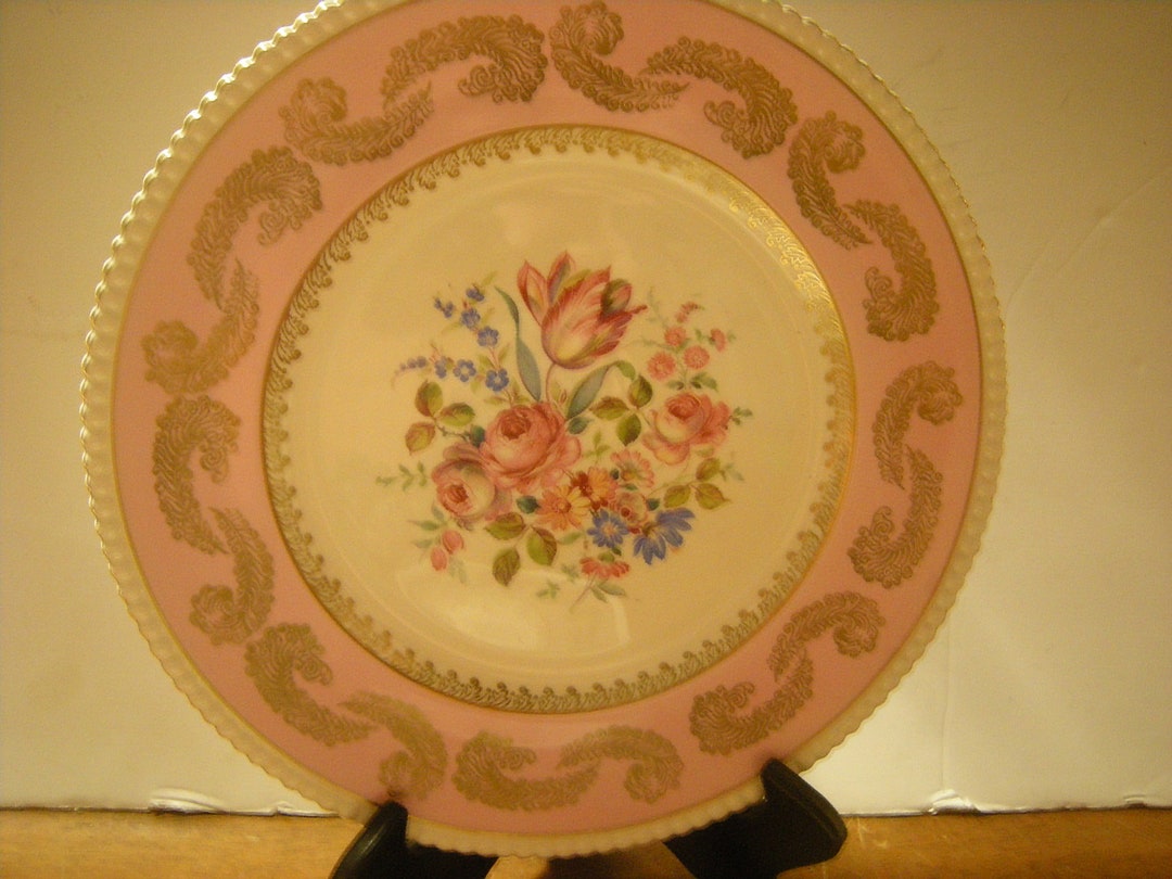 Vtge Plate-simpsons Potters-ambassador Ware-made in England-home and ...