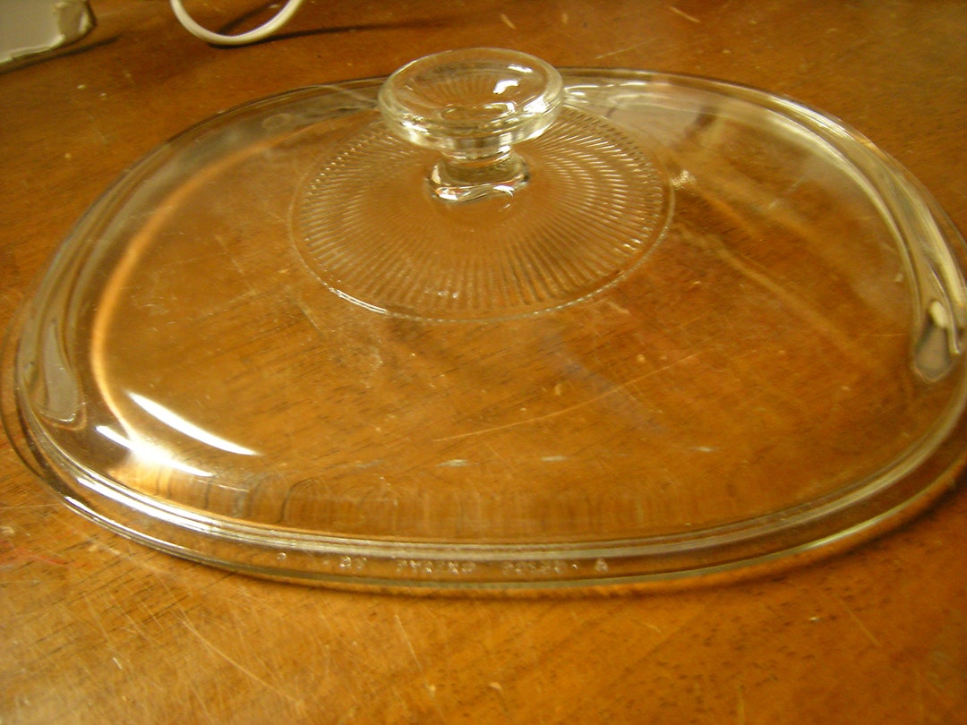 Vtge Pyrex Lid-casserole Lid-glass Lid-pyrex DC1 50-no Chips-no Cracks ...