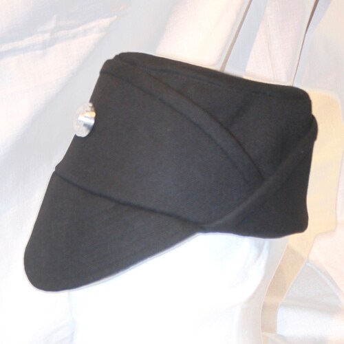 Star Wars Imperial Staff Officer Black Hat Cosplay | Etsy