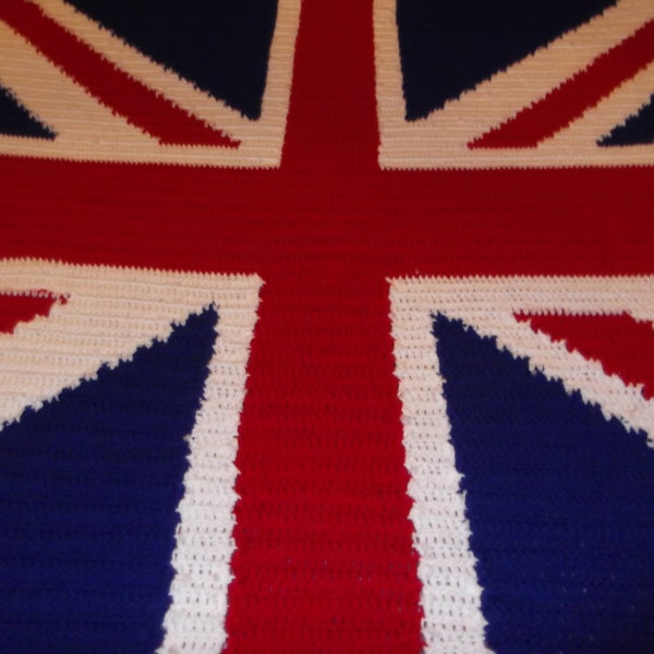 Union Jack Blanket - Etsy
