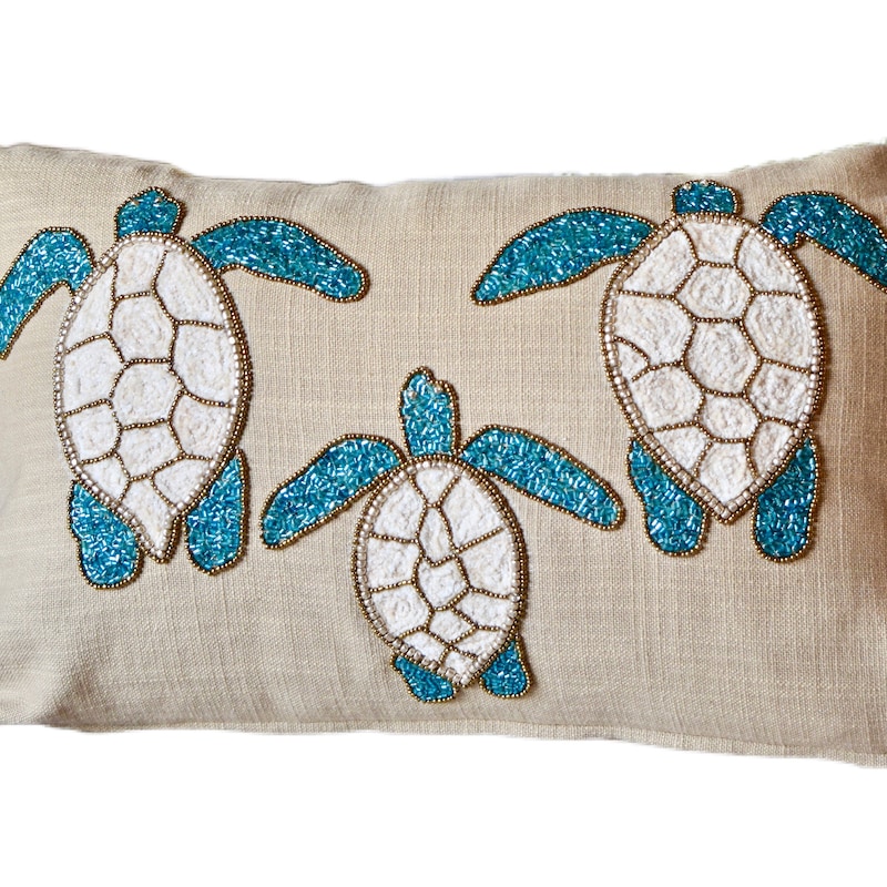 Turtle Pillow - Etsy