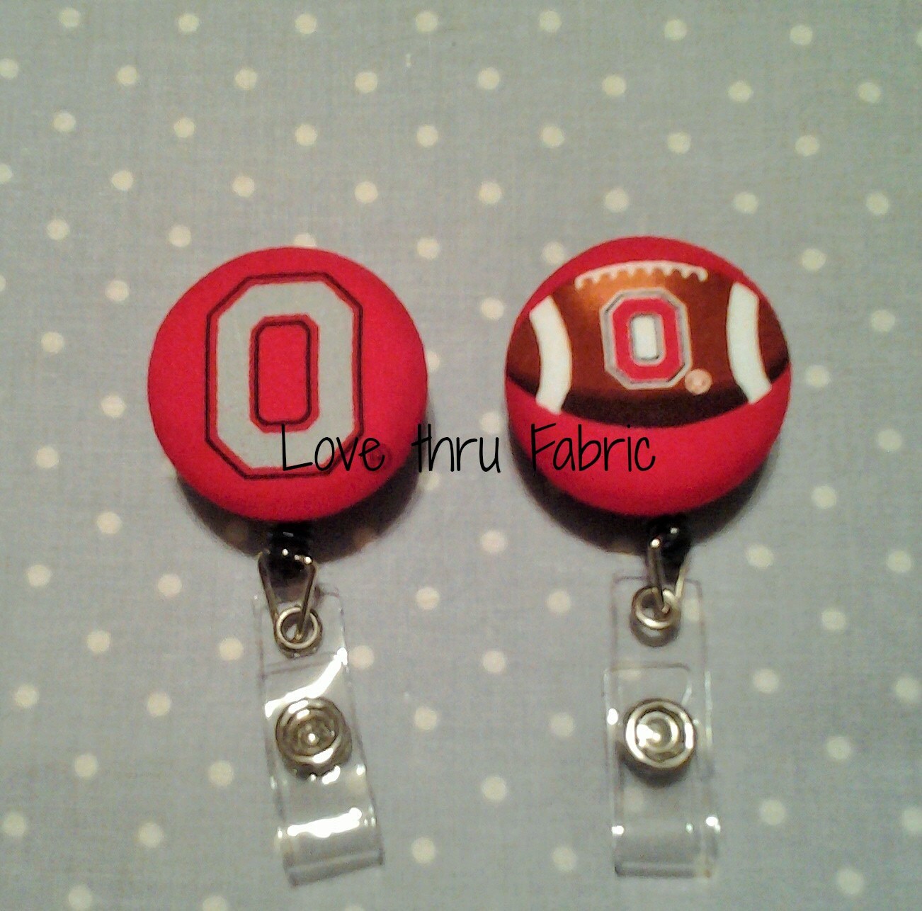 Ohio State Buckeyes Id Badge Holders - Etsy