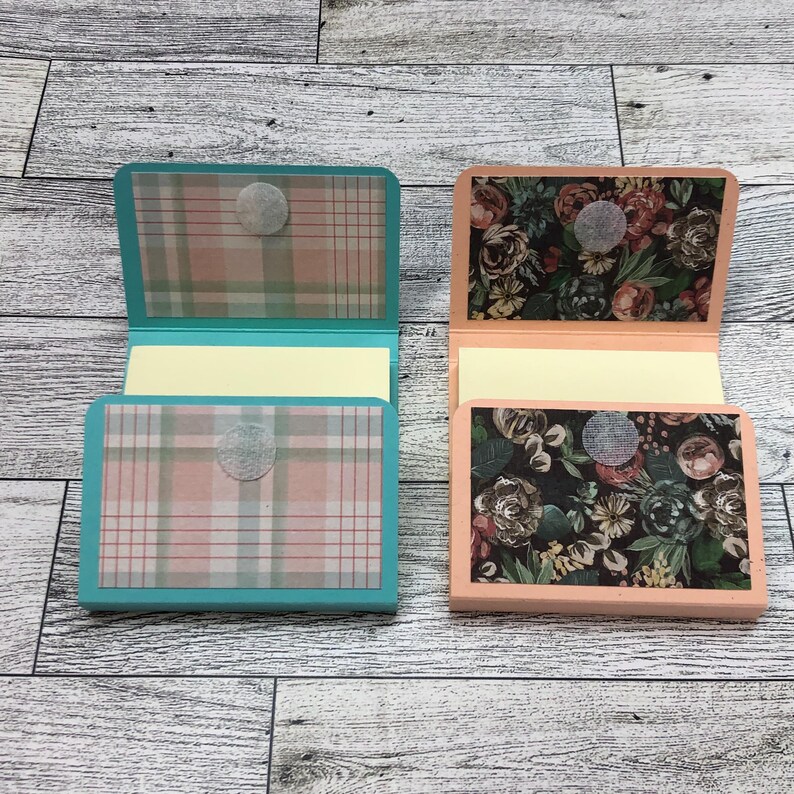 3" X 3" Covered Sticky Note Pads, Decorative Note Pads, Ladies Meeting ...