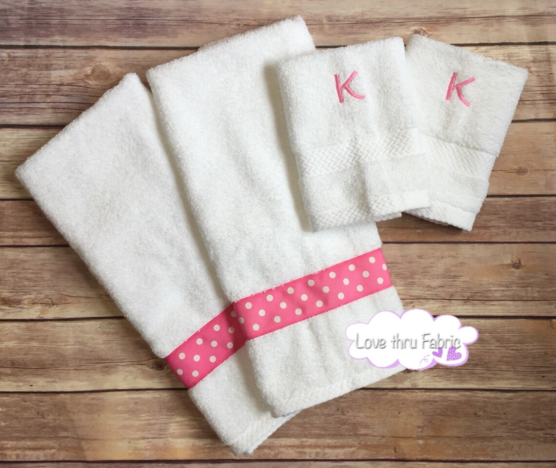 Monogrammed Hand Towel Personalized Hand Towel Hand Towel | Etsy