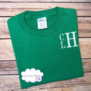 Adult Long Sleeve Monogrammed Shirts, Monogrammed Shirts for Men or ...