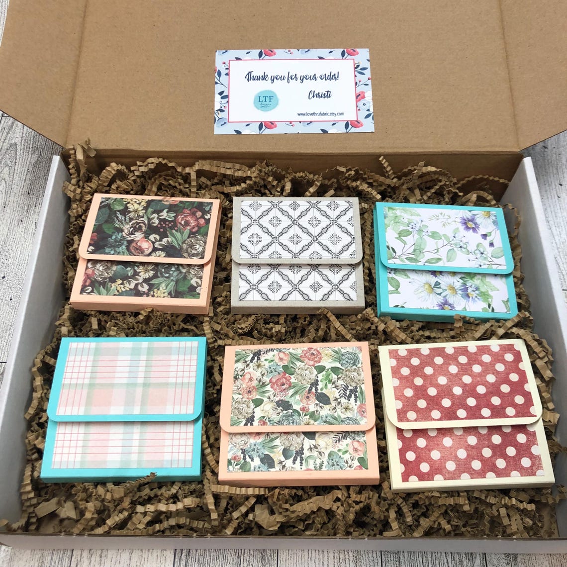 3" X 3" Covered Sticky Note Pads, Decorative Note Pads, Ladies Meeting ...
