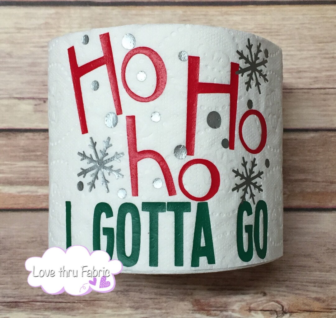 Decorative Toilet Paper , Holiday Bathroom Decorations , Gag Gift ...