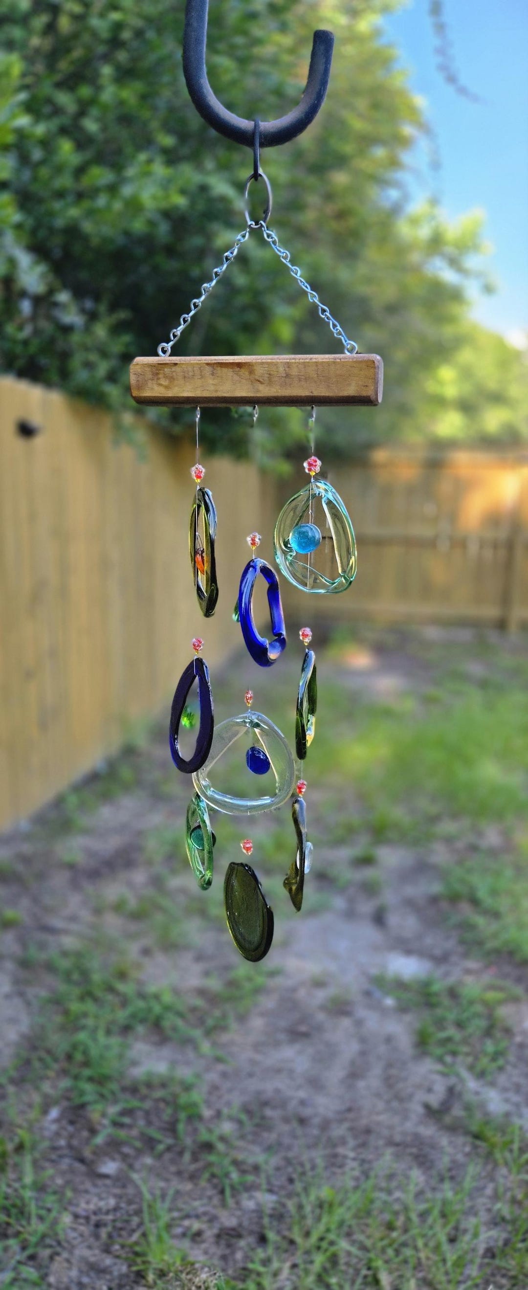 Natural Ring Wind Chime - Etsy