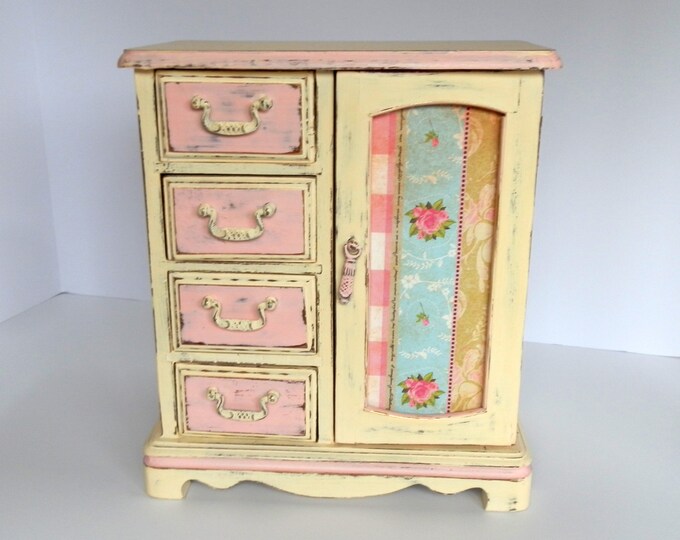 Upcycled Jewelry Box Ladies Girls Jewelry Storage Jewelry - Etsy