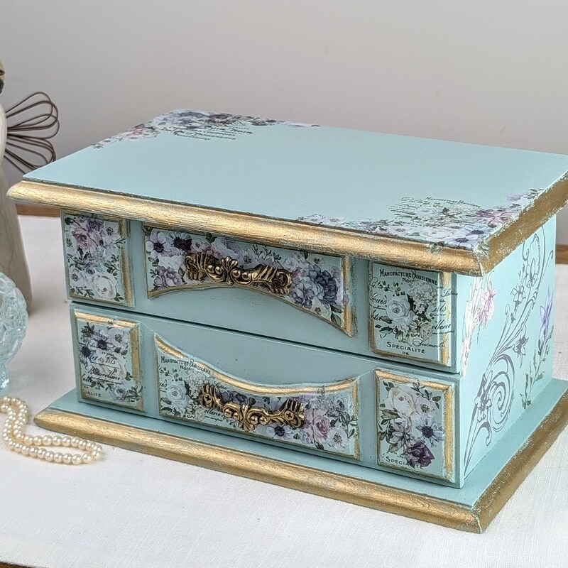 Wood Jewelry Box - Etsy