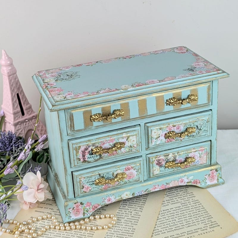 Upcycled Jewelry Box - Etsy