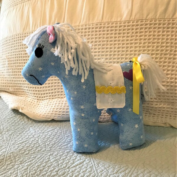Stuffed Pony - Etsy