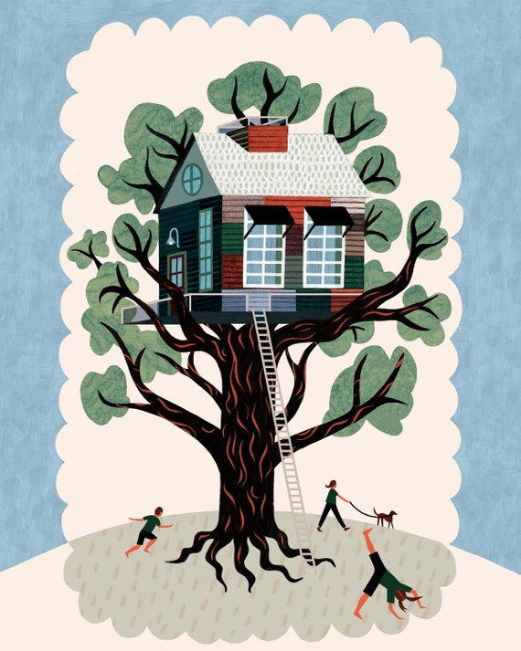 To Kill A Mockingbird Tree Drawings