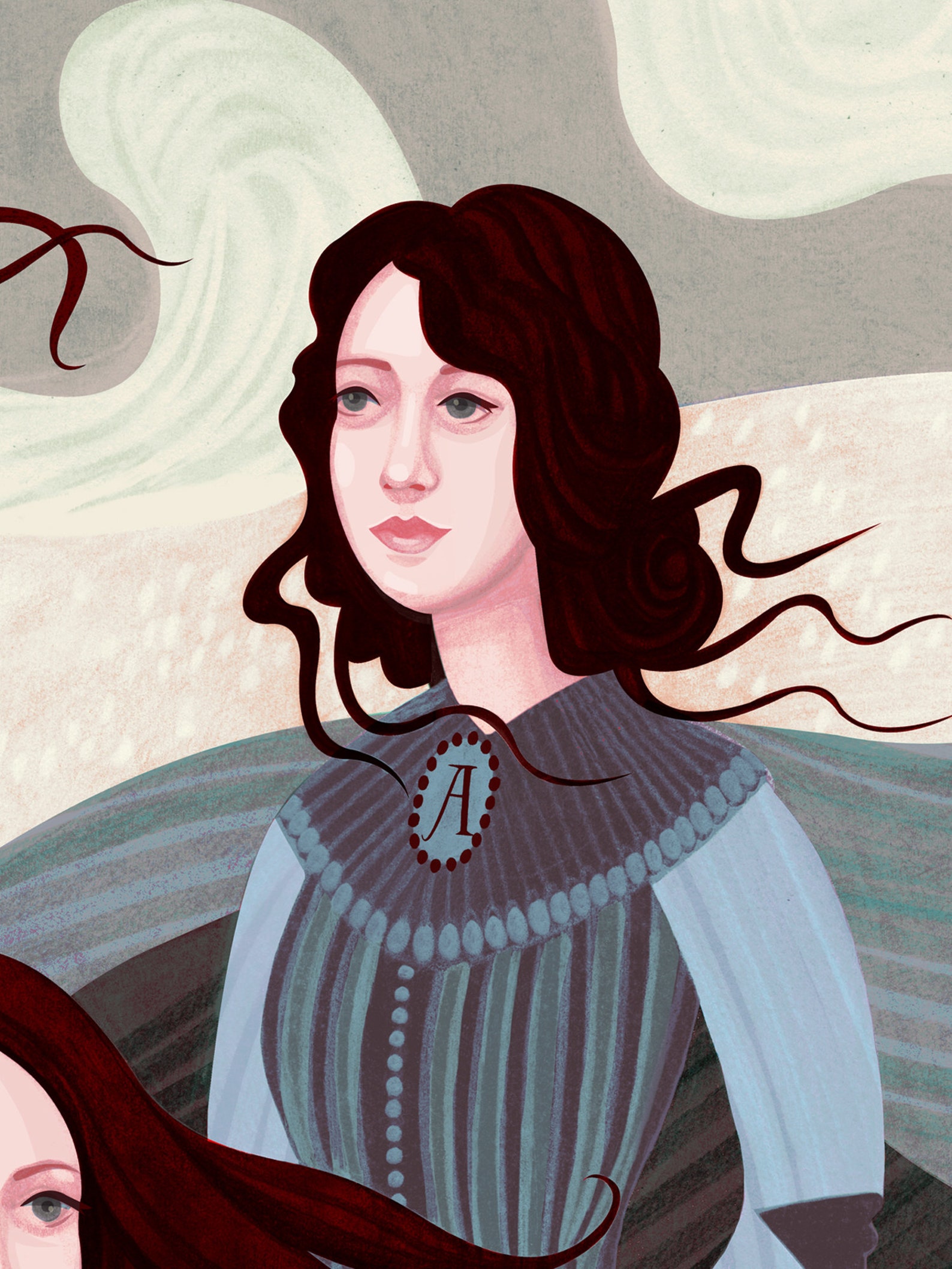 Bronte Sisters Art Print Jane Eyre Wuthering Heights - Etsy