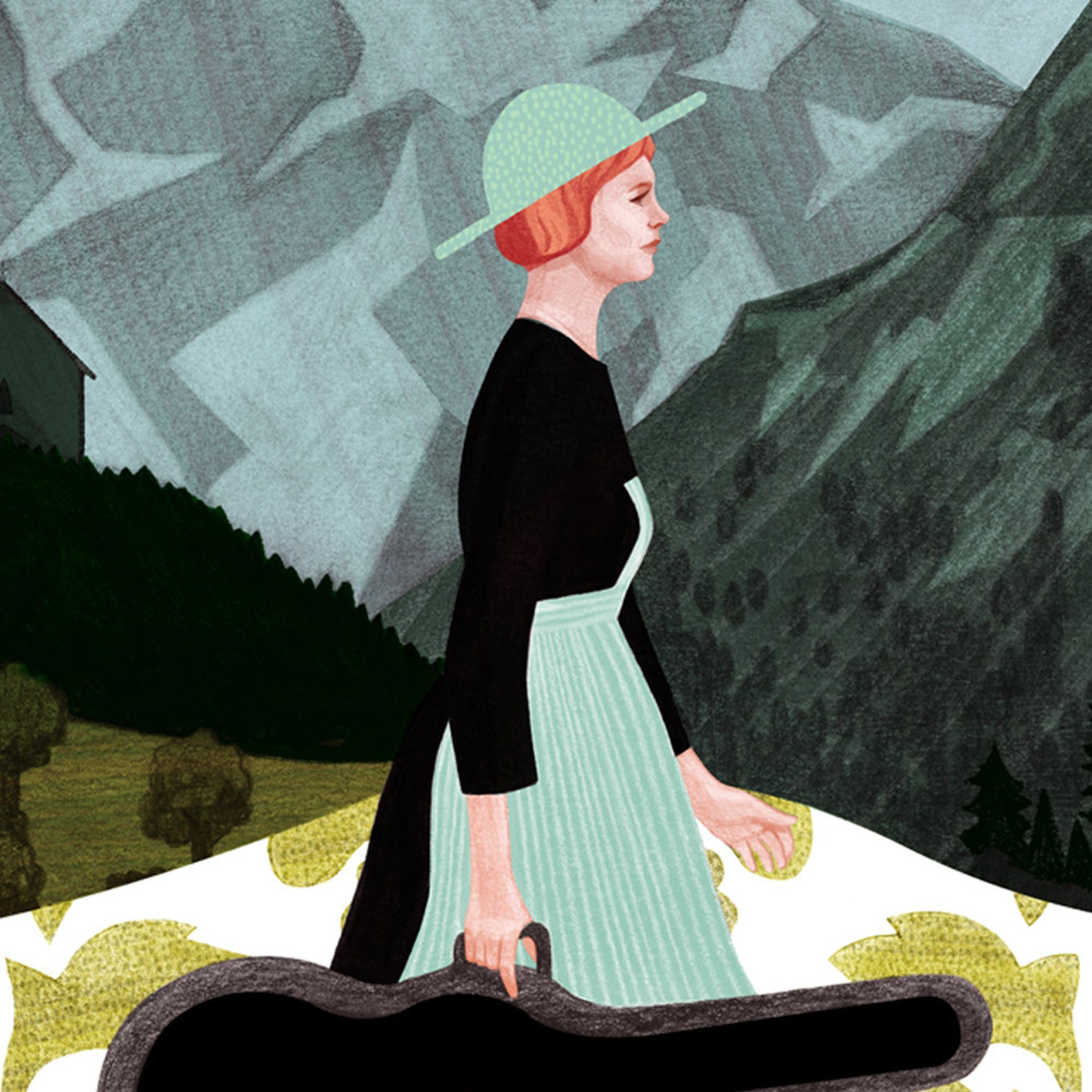 Sound of Music Art Print Colorful Decor Old Hollywood | Etsy