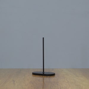 8" Metal Rod Display Stand for Art - 3x5 Base - Etsy