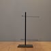 10” High Double Crossbar Metal Display Stand for Art Objects - 4x4 Base ...
