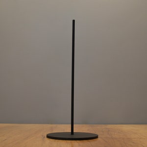 12" Metal Rod Display Stand for African and Other Tribal Art- 6" Base ...