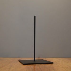 12" Metal Rod Display Stand for Tribal Masks and Sculptures - 7x7 Base ...