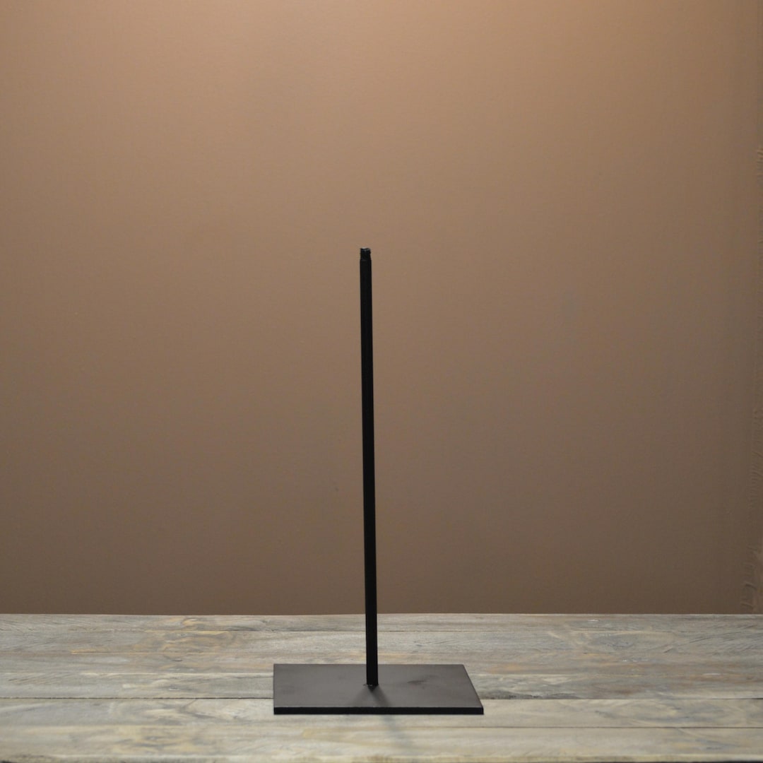 6” High Metal Display Rod Stand- 3x3 Heavy Base - Etsy